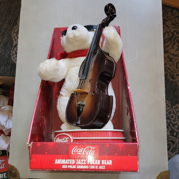 Holiday | New Vintage Cocacola Animated Jazz Polar Bear | Poshmark